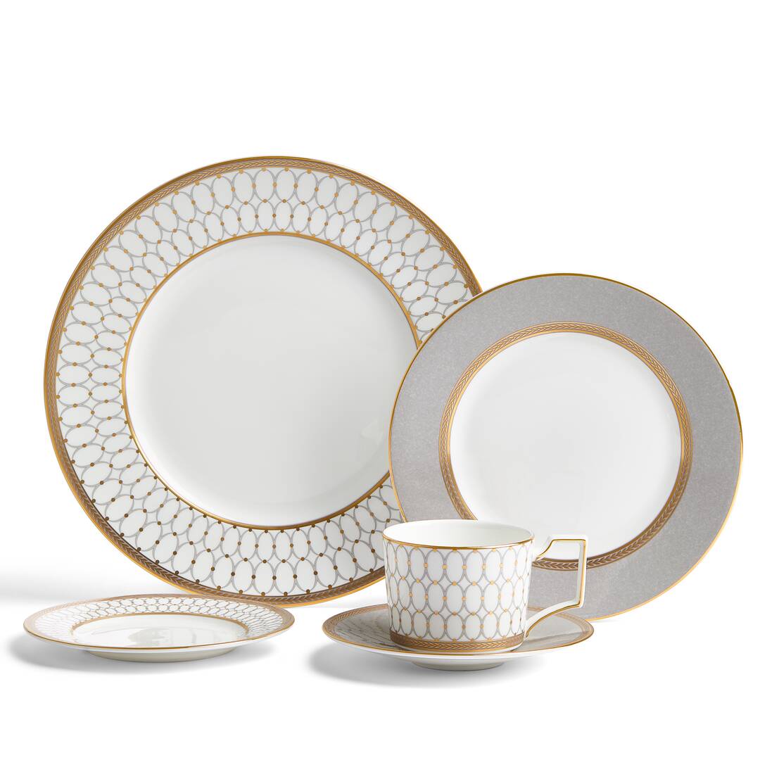 Renaissance Grey Dinnerware Set, 5 Pieces - Wedgwood®